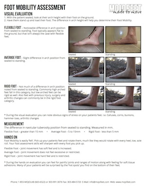 Foot Mobility Assessment - MojoFeet