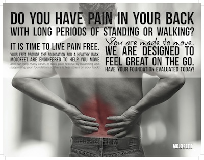 MJ Back Pain Poster - MojoFeet