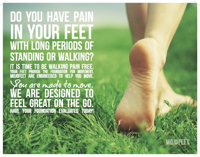 MJ Feet Pain Poster V1 - MojoFeet