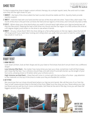 Shoe Test - MojoFeet